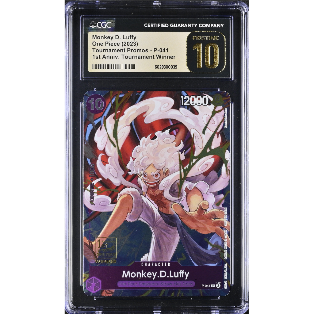CGC 10 | One Piece Monkey.D.Luffy (P-043) Shonen Jump 2023 Japanese