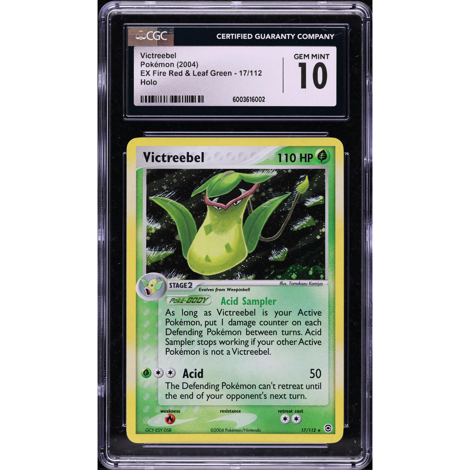 CGC 7.5 | Victreebel (FL 17) EX FireRed & LeafGreen – POKEMILLON - La ...