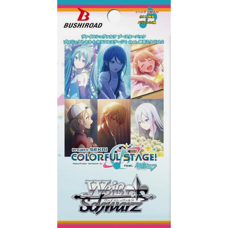 Weiss Schwarz | Booster Box 16 Sobres Project SEKAI COLORFUL STAGE ...