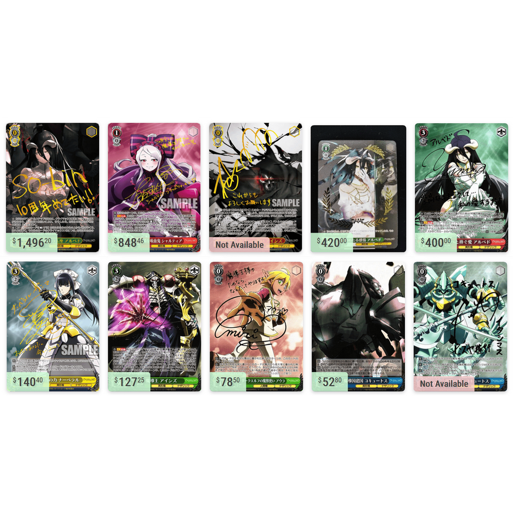Weiss Schwarz | Booster Box 16 Sobre de Overlord Vol. 2 Japonés 2024